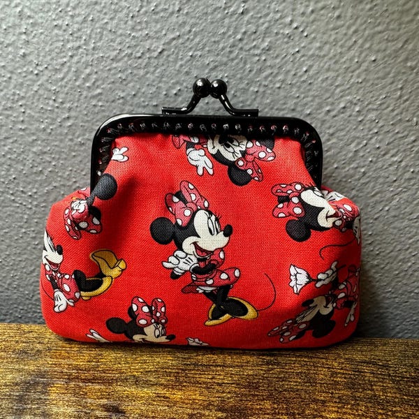 Minnie Mouse Purse - Etsy