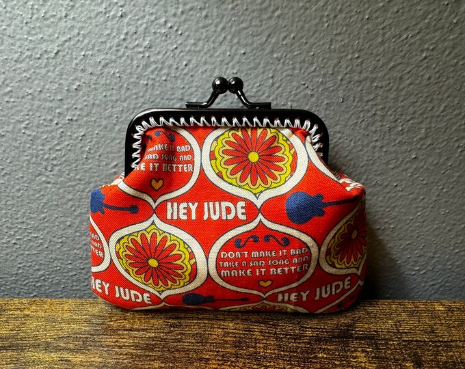 Beatles and Beetles Small Zipper Pouch Dash Coin Purse Dash - Etsy