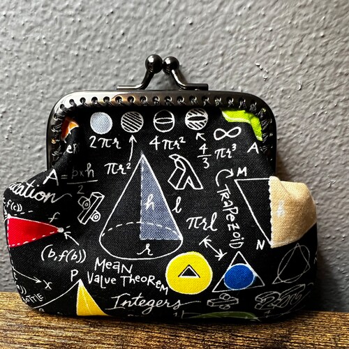 Math Coin Purse - Etsy