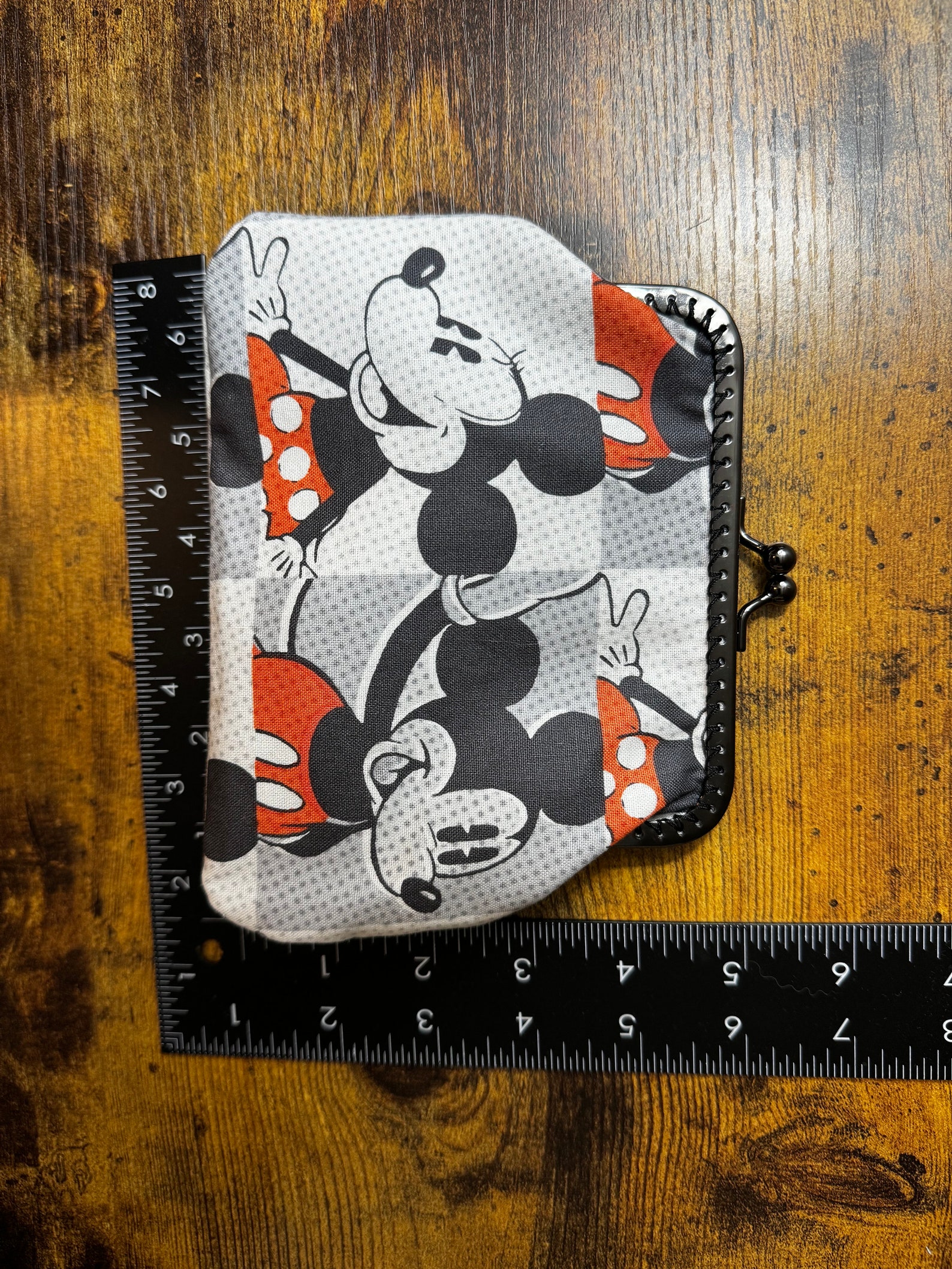 Large Mickey Mouse Coin Purse - Etsy