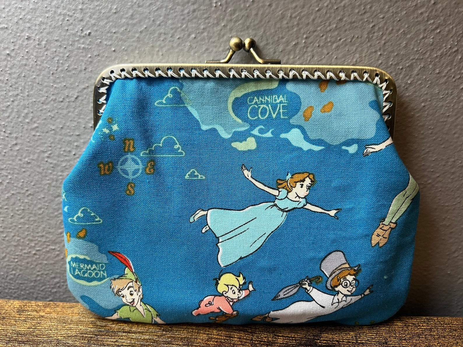 Large Peter Pan Coin Purse - Etsy