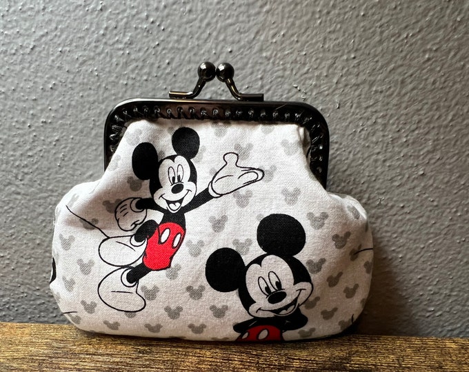 Mickey Mouse Coin Purse - Etsy
