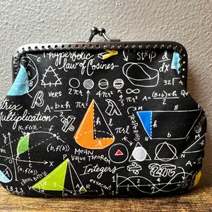 Math Coin Purse - Etsy