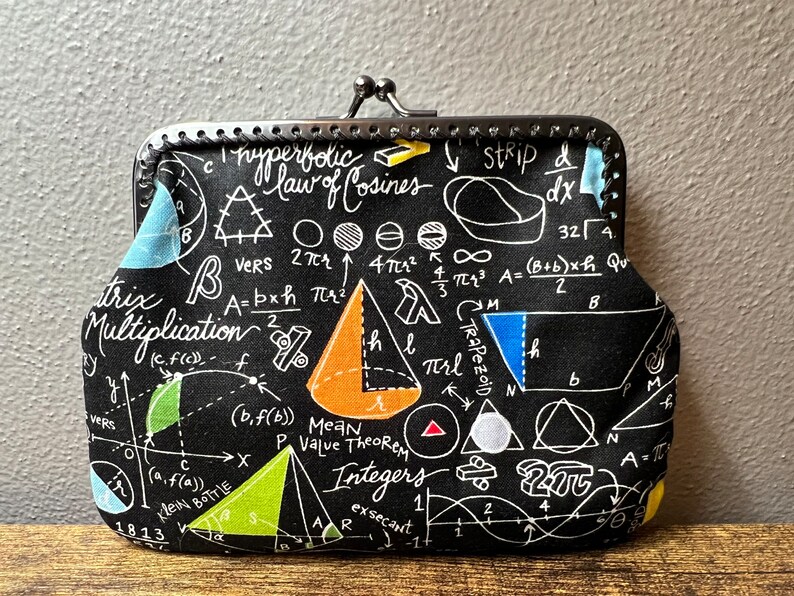 Math Coin Purse - Etsy