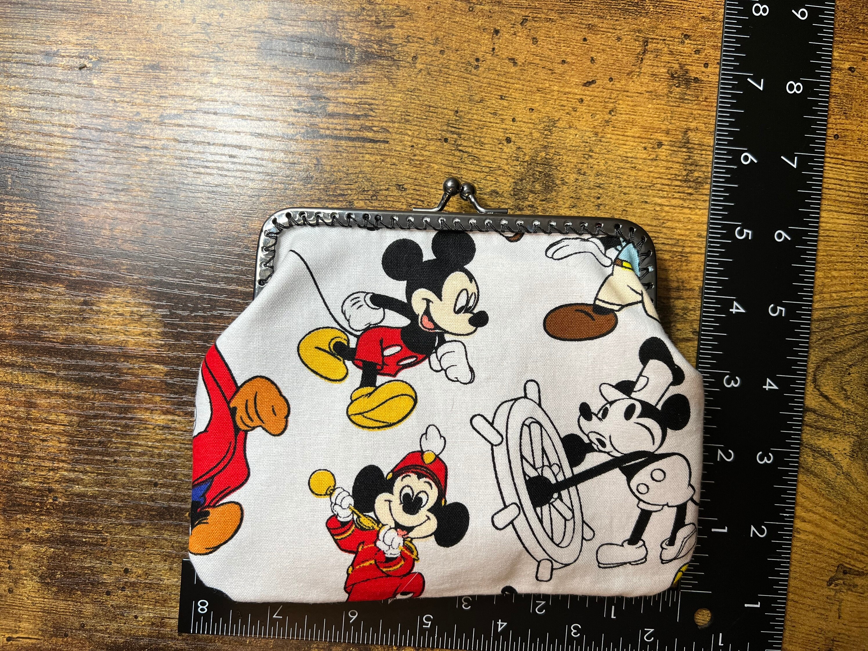 Large Mickey Mouse Coin Purse | Etsy