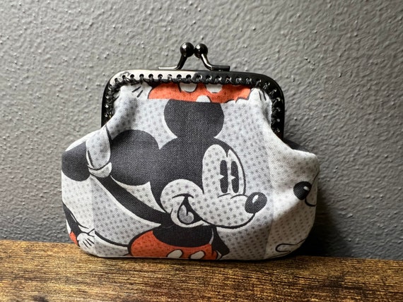 Mickey Mouse Coin Purse - Etsy