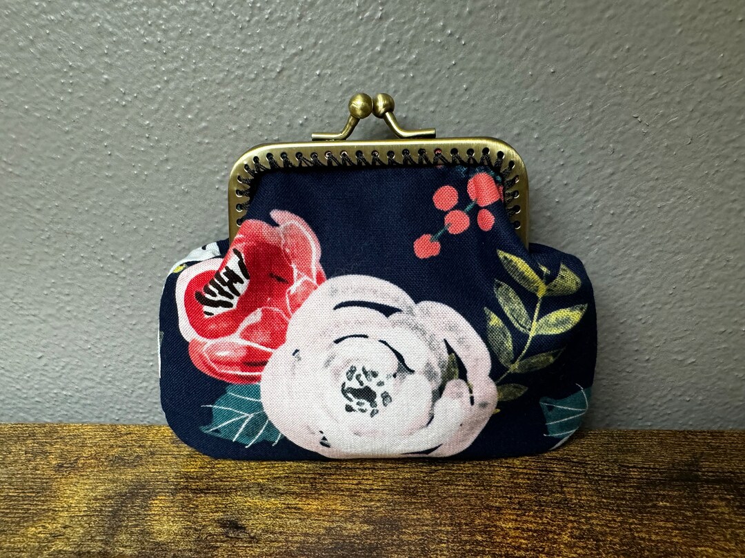 Flowers Coin Purse - Etsy