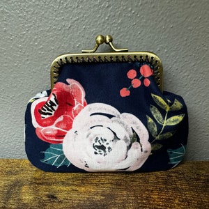 Flowers Coin Purse - Etsy
