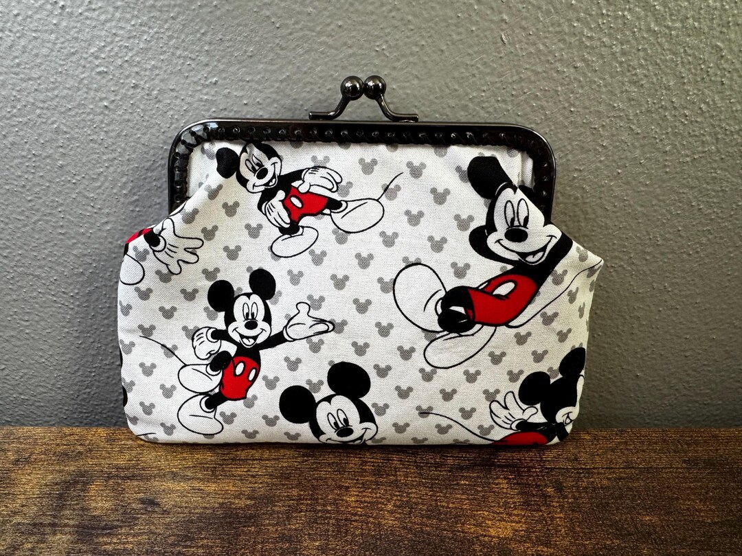 Mickey Mouse Coin Purse - Etsy