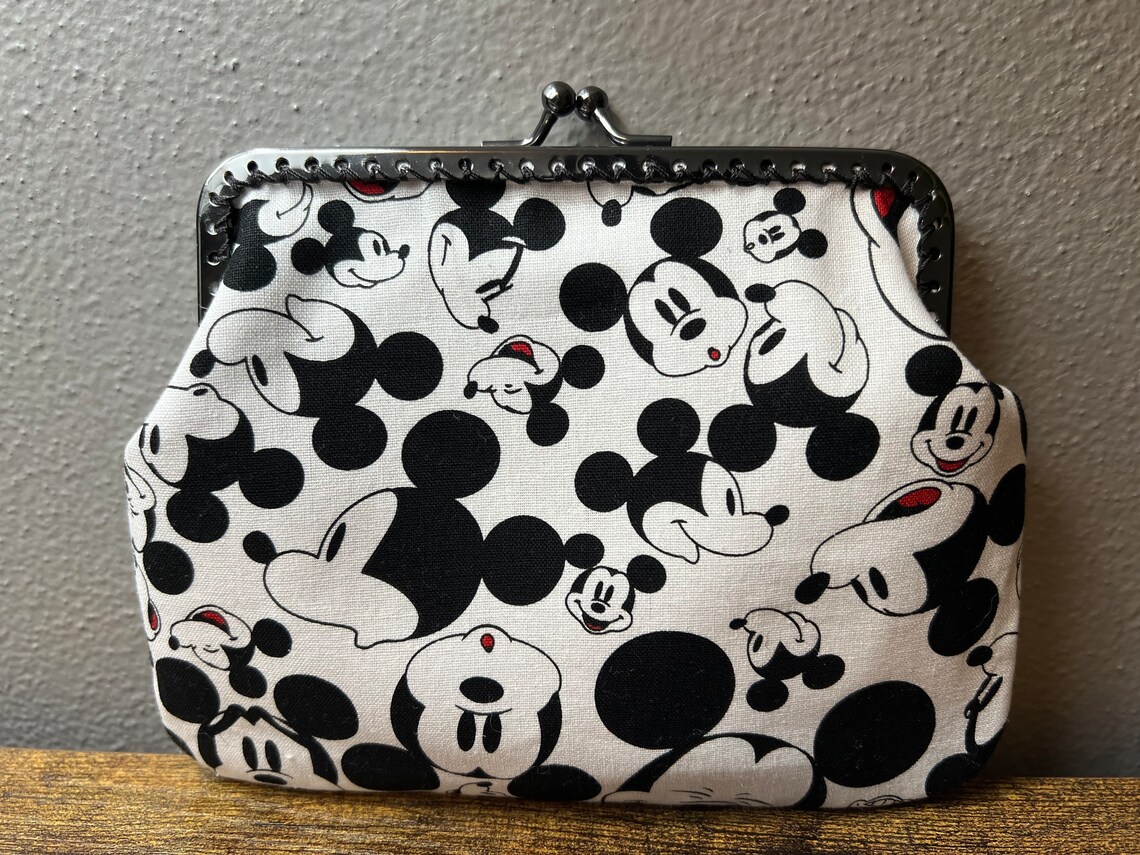 Mickey Mouse Coin Purse - Etsy
