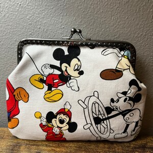 Large Mickey Mouse Coin Purse | Etsy