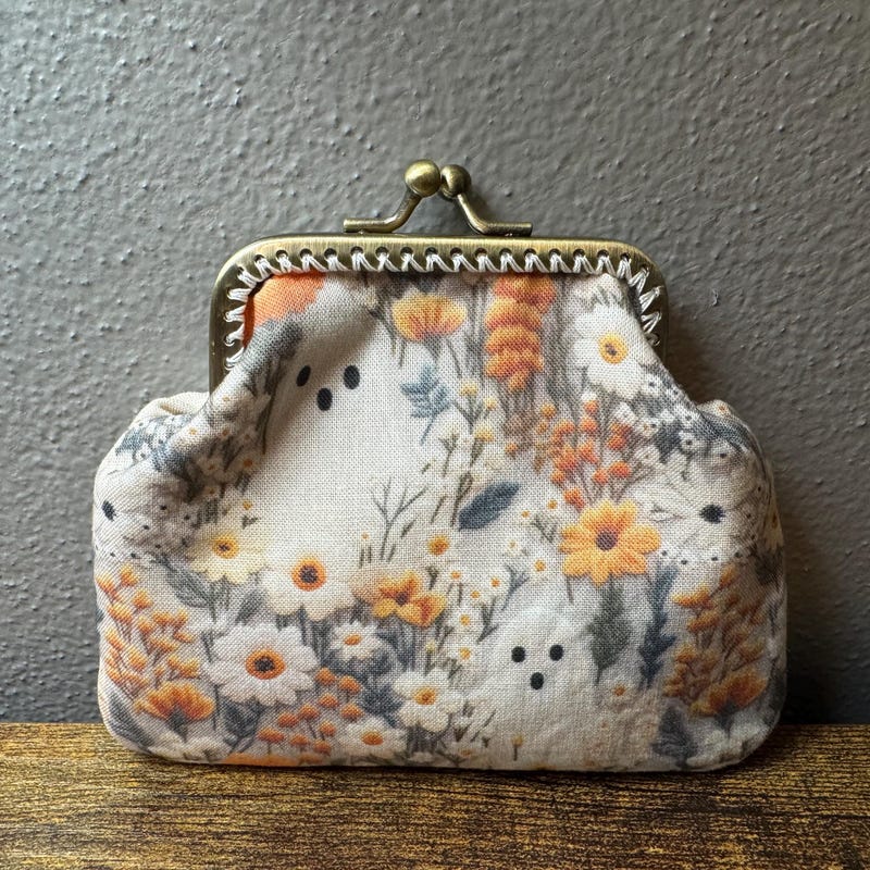 Floral Coin Purse - Etsy