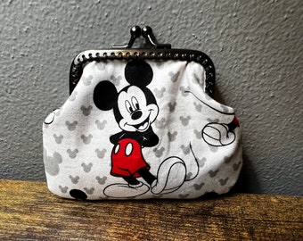 Mickey Mouse Coin Purse - Etsy