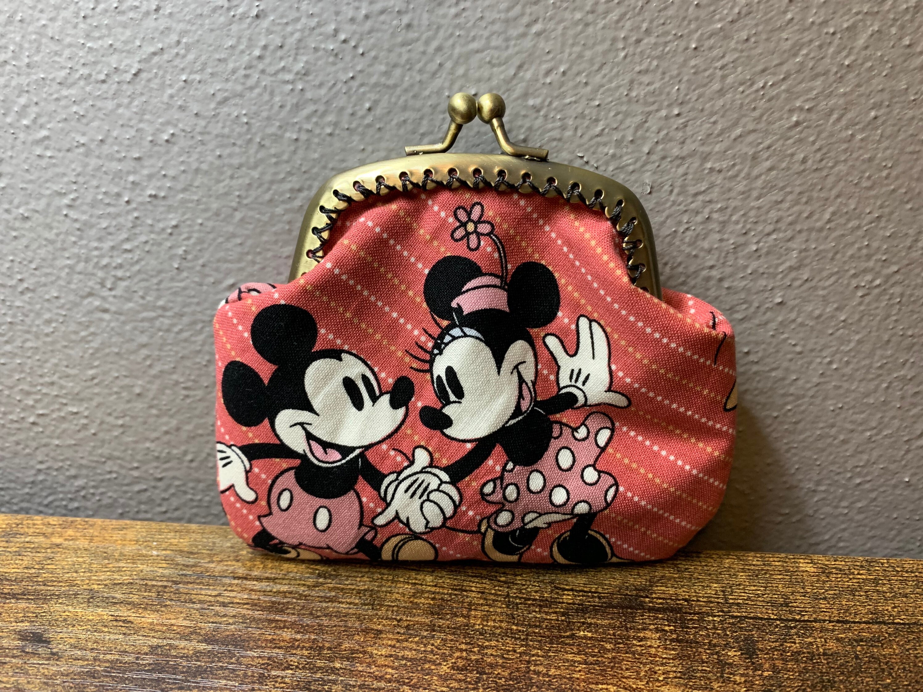 Mickey and Minnie Coin Purse | Etsy