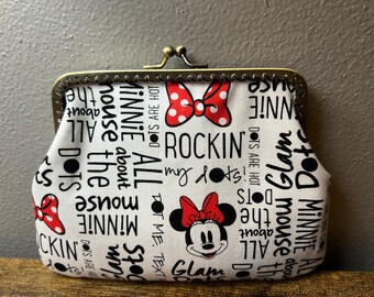 Minnie Mouse Coin Purse - Etsy