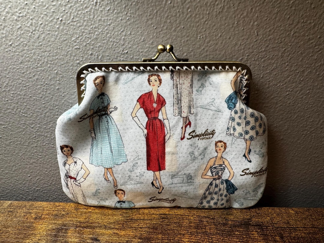Large Vintage Ladies Coin Purse - Etsy