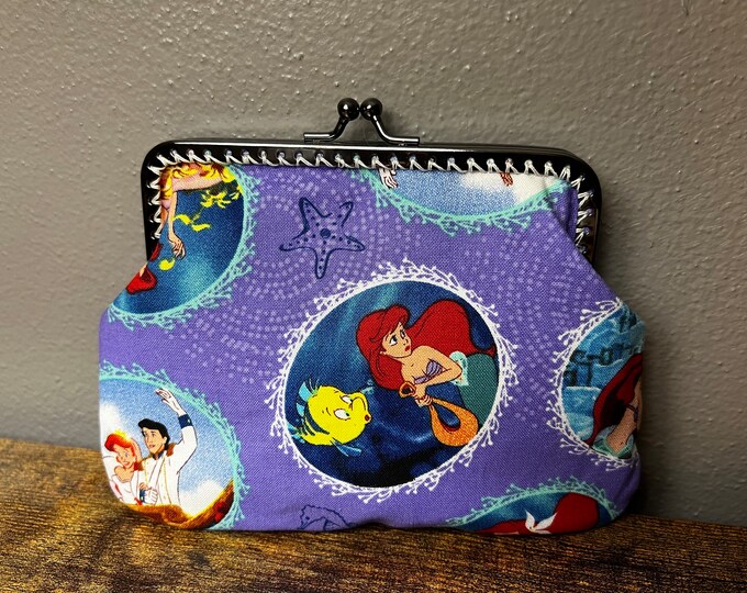 Large Little Mermaid Coin Purse - Etsy