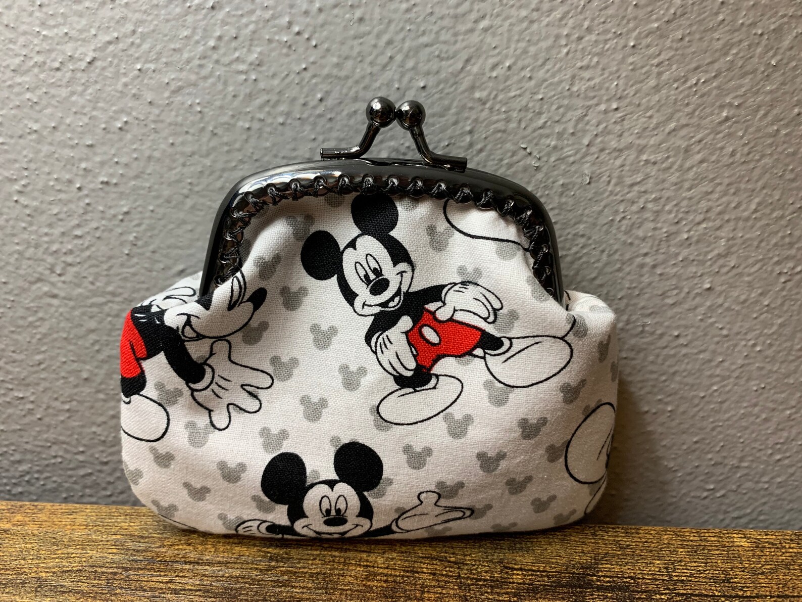 Mickey Mouse Coin Purse | Etsy