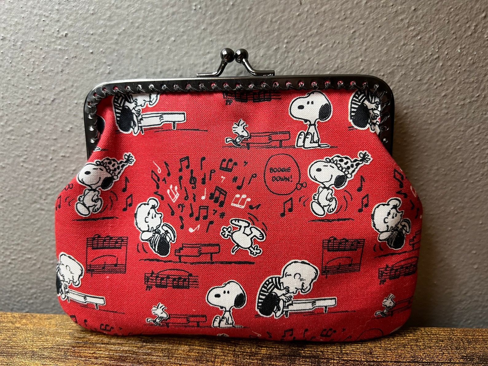 Large Peanuts Coin Purse - Etsy