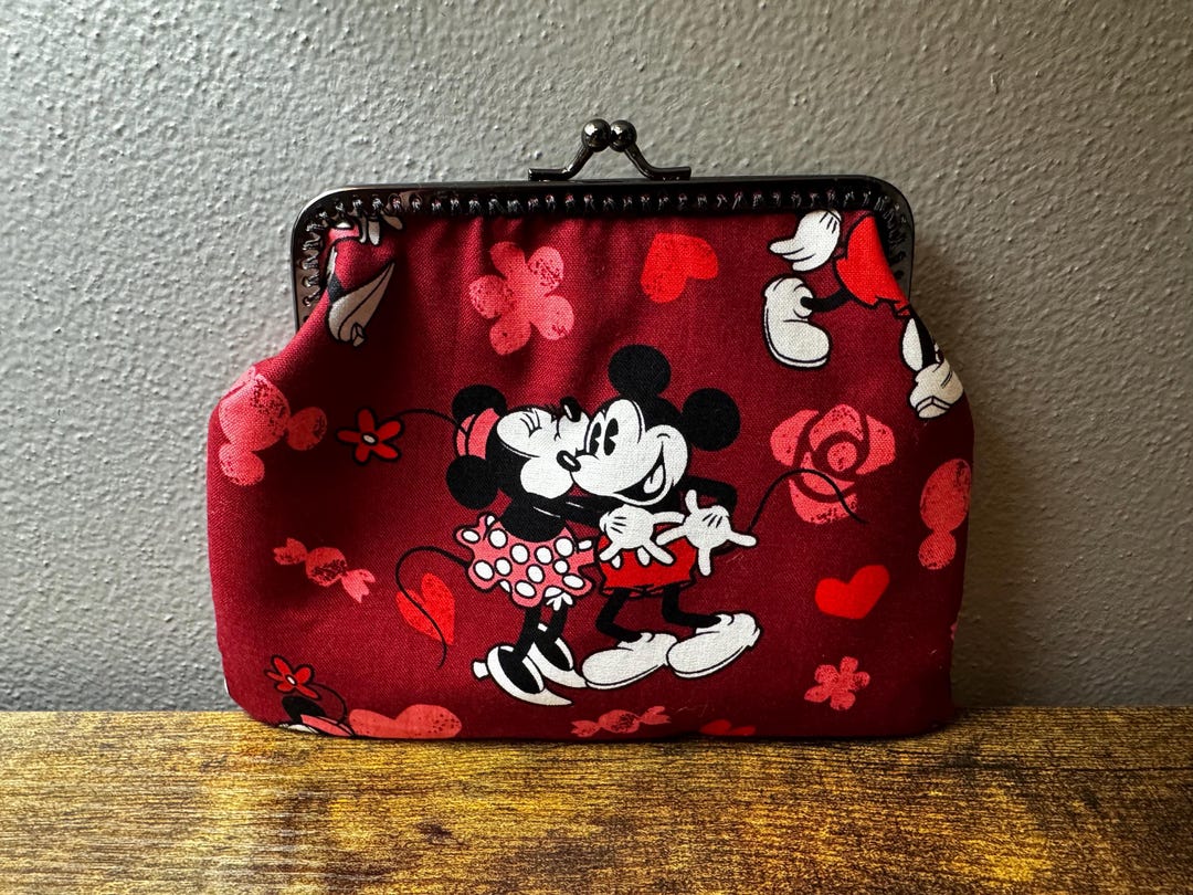 Mickey and Minnie Coin Purse - Etsy