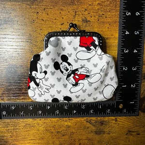 Mickey Mouse Coin Purse - Etsy