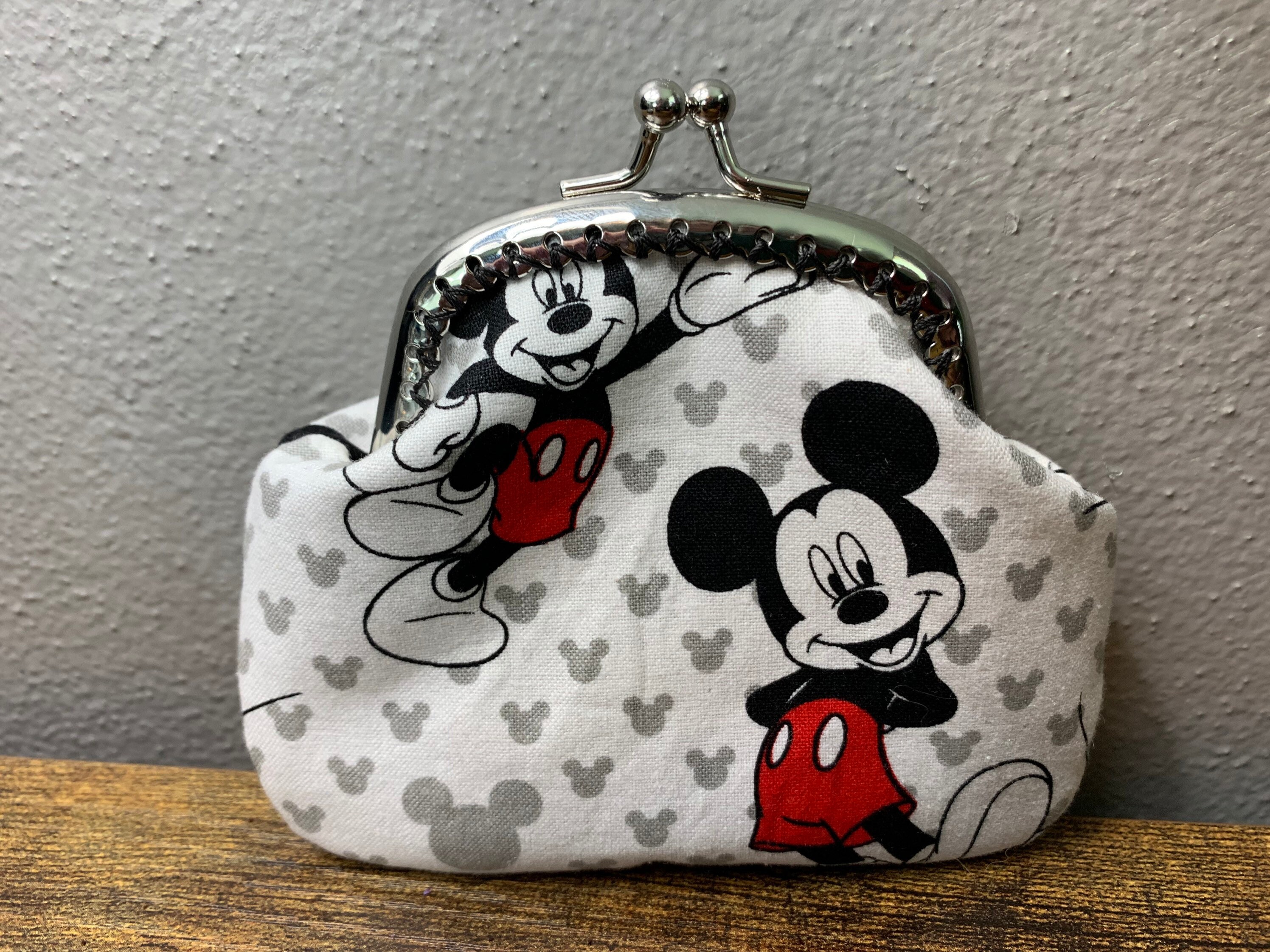 Mickey Mouse Coin Purse | Etsy