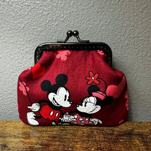 Mickey and Minnie Coin Purse - Etsy