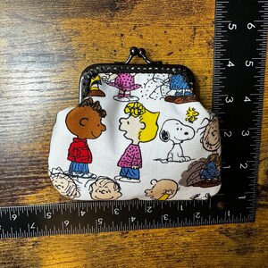 Peanuts Coin Purse With Kiss Clasp - Etsy