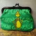 Large Grinch's Christmas Coin Purse - Etsy