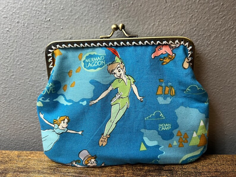 Large Peter Pan Coin Purse - Etsy