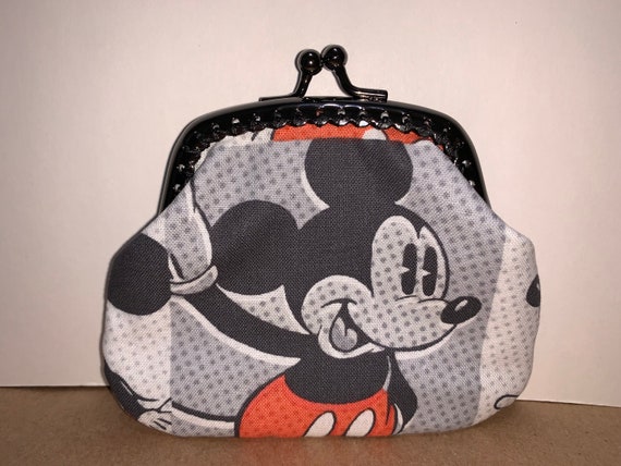 Mickey Mouse Coin Purse | Etsy