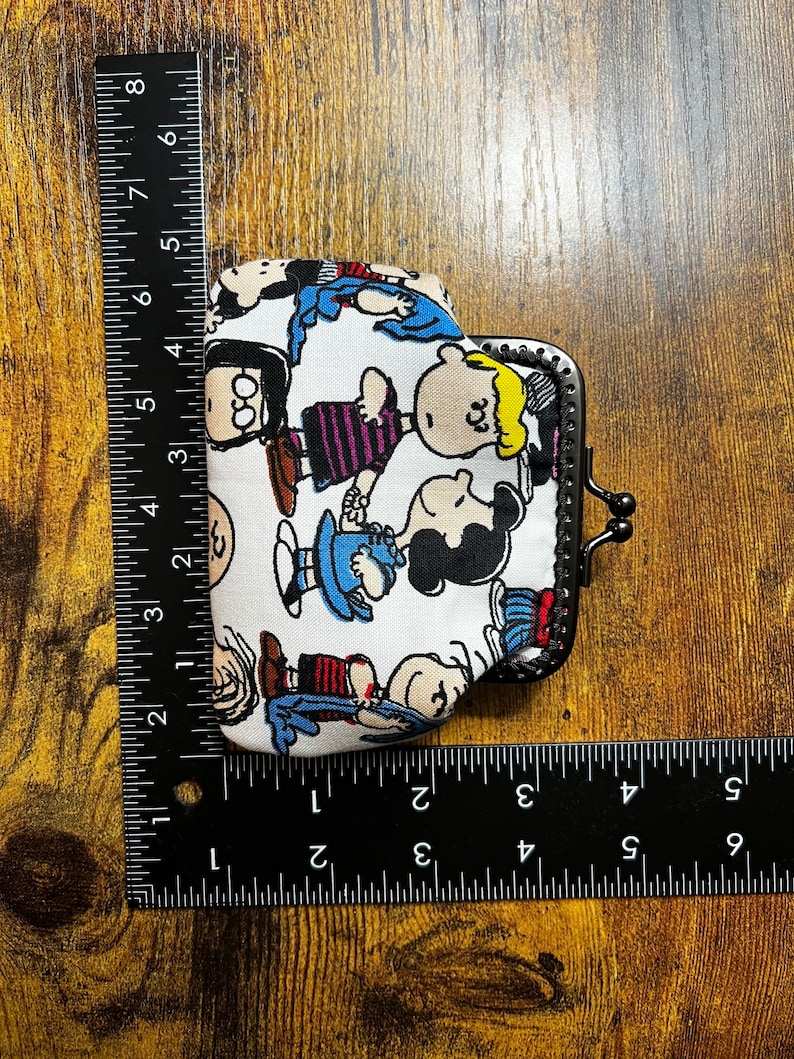 Peanuts Coin Purse With Kiss Clasp - Etsy