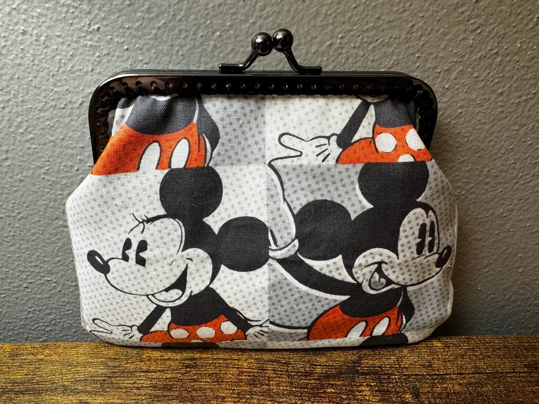 Large Mickey Mouse Coin Purse - Etsy