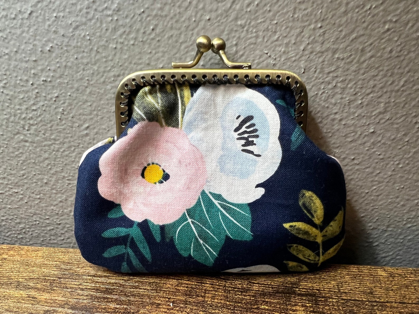 Flowers Coin Purse - Etsy
