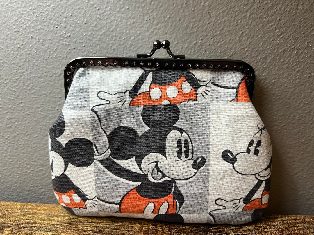Large Mickey Mouse Coin Purse - Etsy
