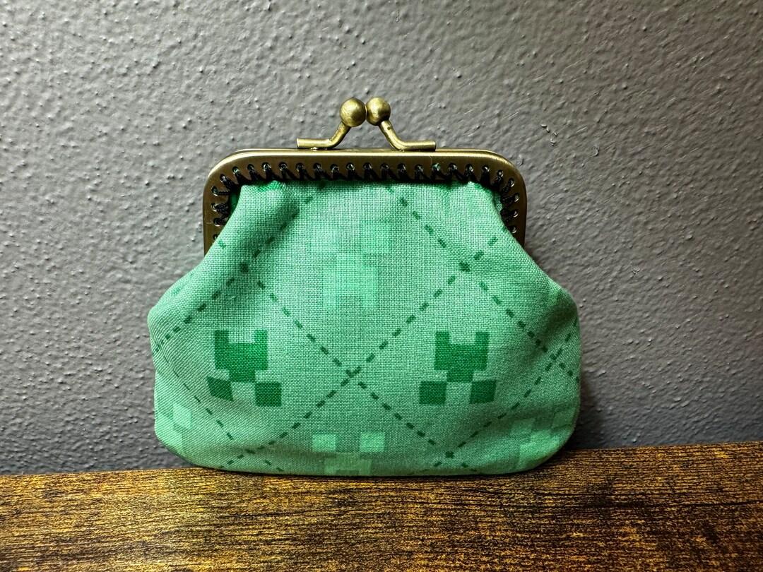 Minecraft Argyle Coin Purse - Etsy