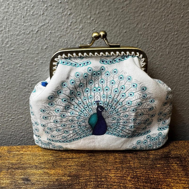 Peacock Purse - Etsy