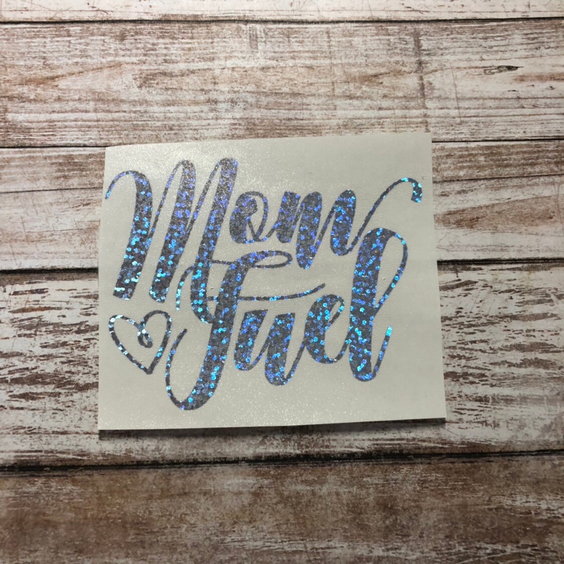 Mom Fuel Vinyl Decal Car Laptop Wine Glass Sticker - Etsy