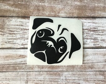 Pug Sticker | Etsy