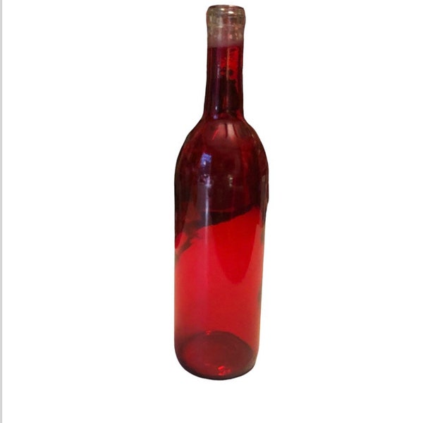 Red Wine Bottle - Etsy
