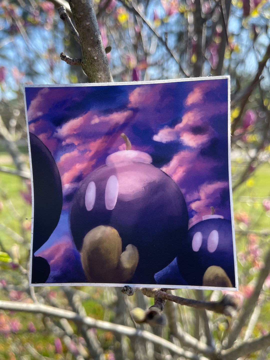 Super Mario 64 Sticker: Bob-omb Battlefield 3x3 - Etsy