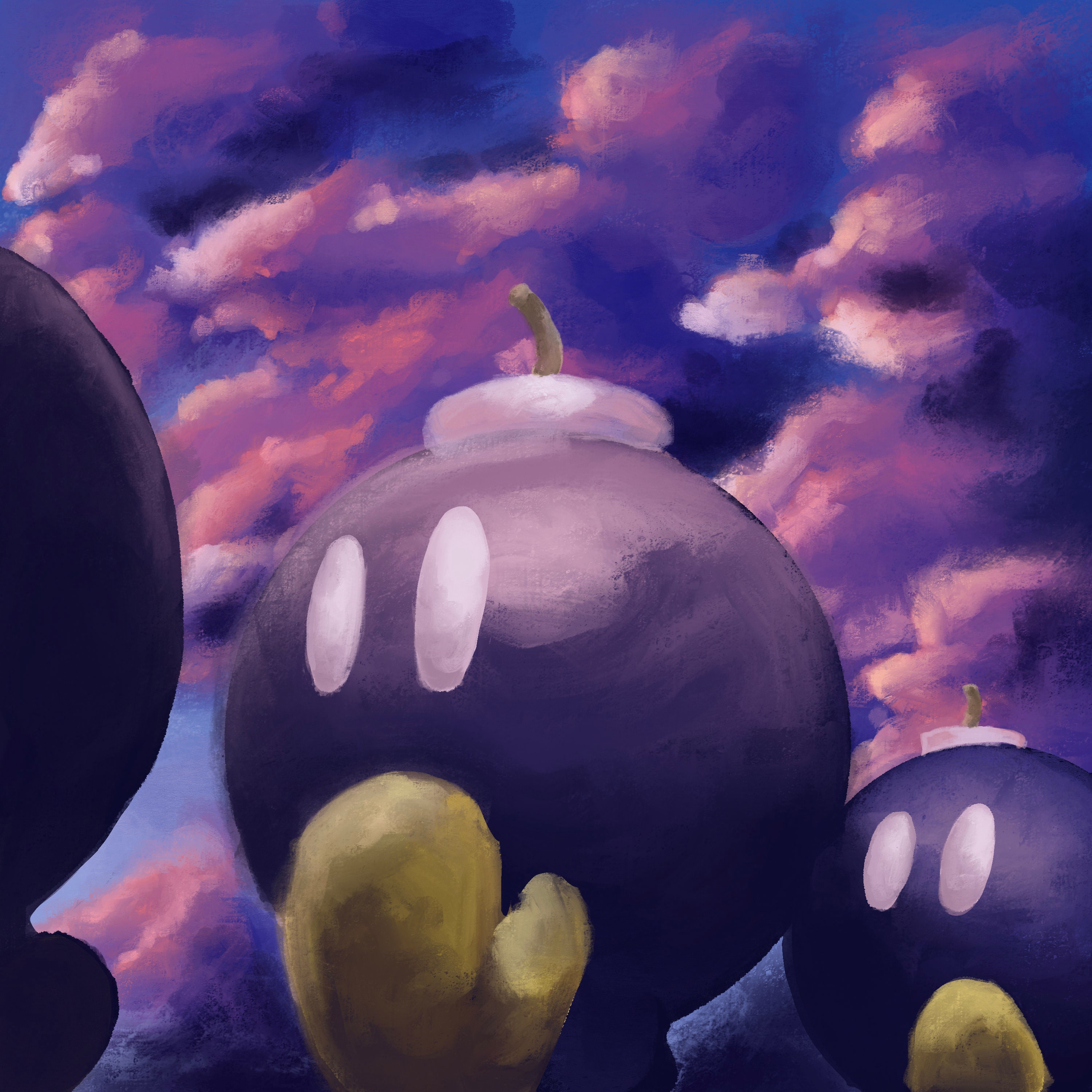 Super Mario 64 Sticker: Bob-omb Battlefield 3x3 - Etsy