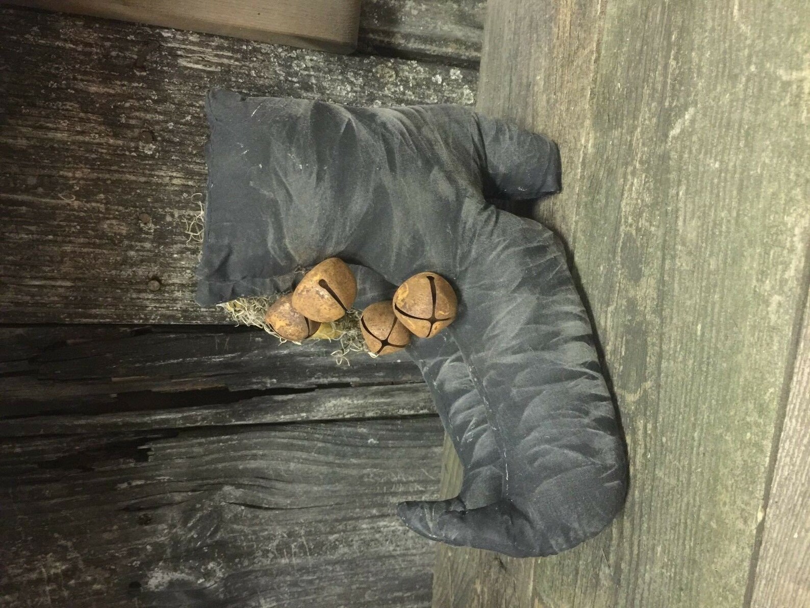 Primitive Hand Crafted Witch Boots Shoes Halloween Decoration 100% Hand ...