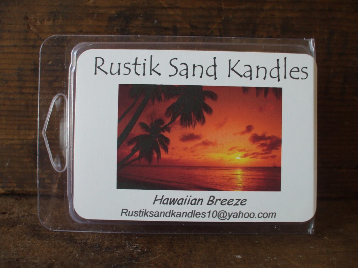 Hawaiian Breeze Clam Shell Break Away Tarts Melts 3oz - Etsy