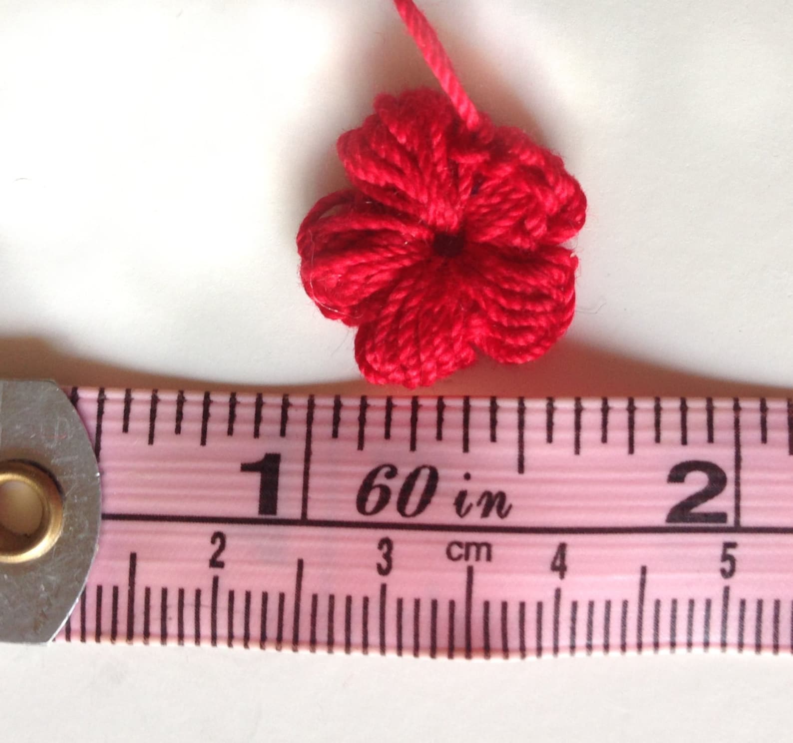 Crochet Applique, Crocheted Flowers, Miniature Flower Embellishments ...