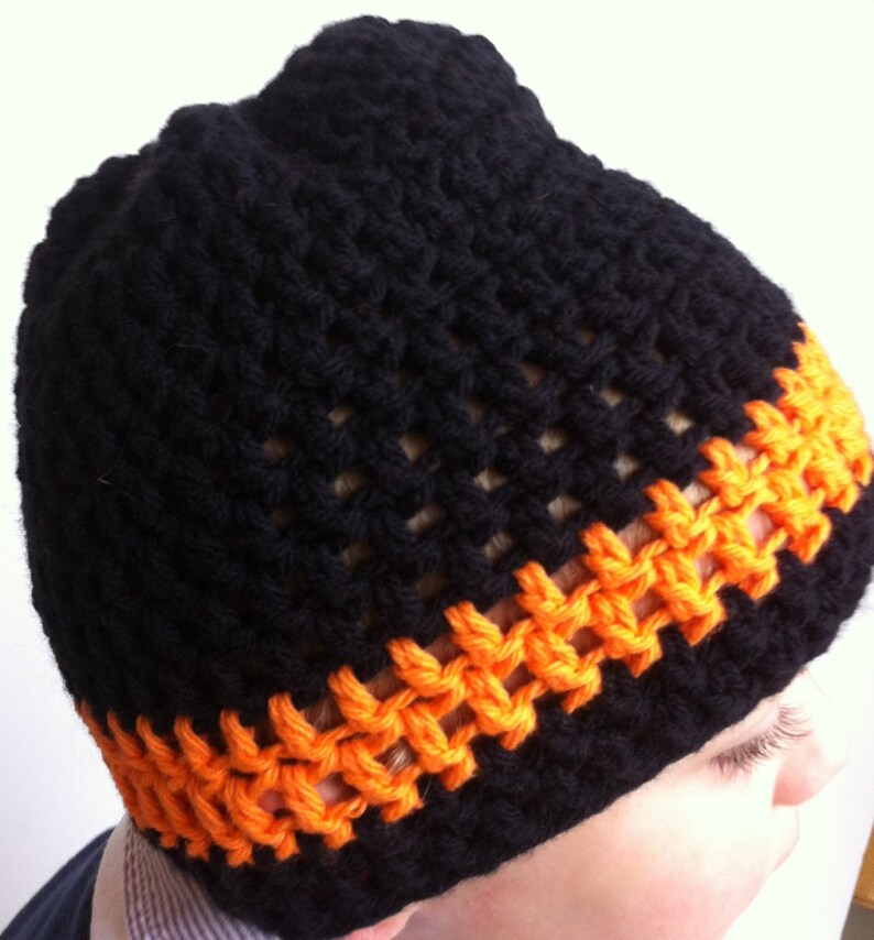 Sport Fan Hat, Handmade Crochet Hat All Colors. Sizes Infant to Adult ...