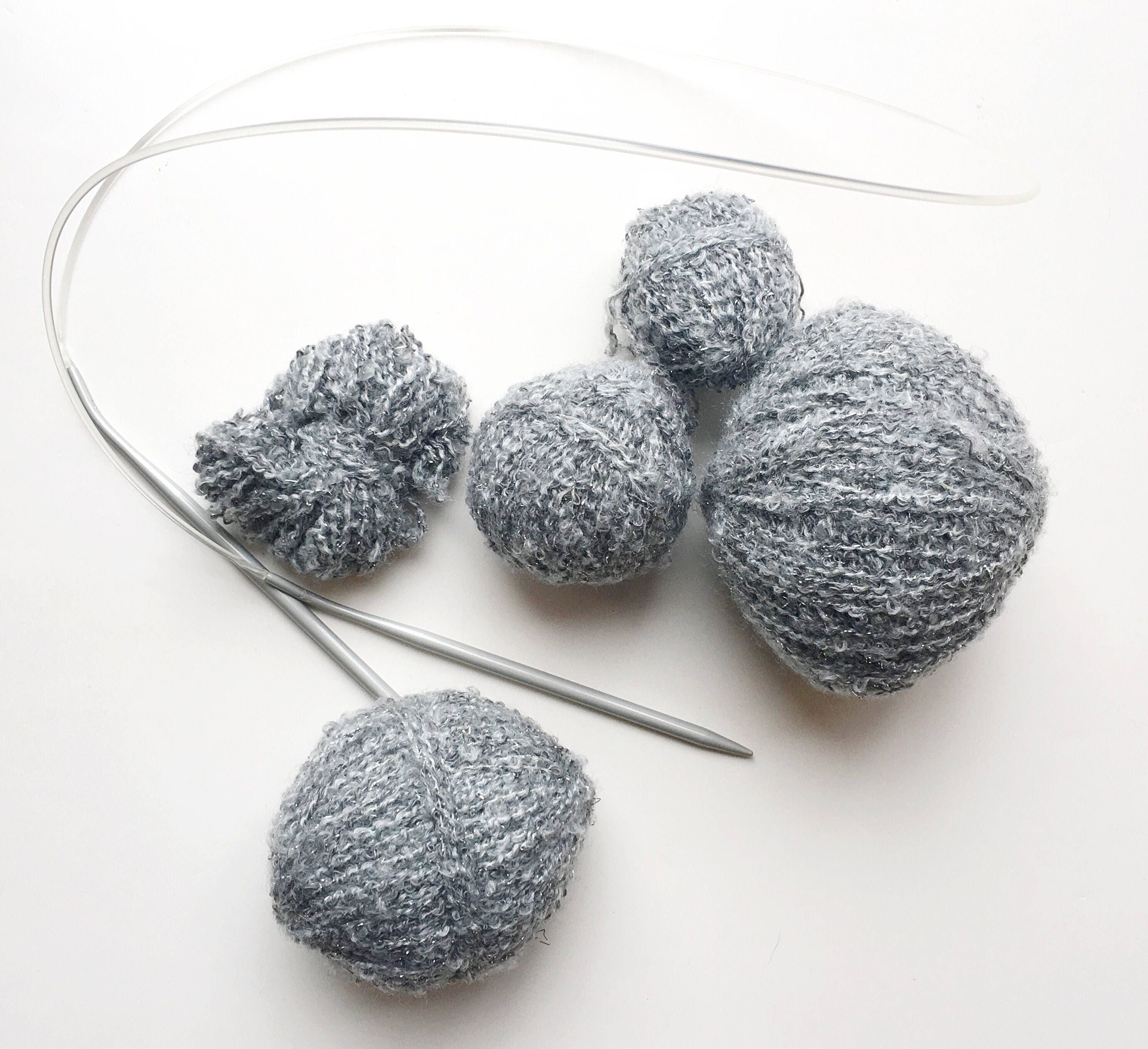 Knitting Set, Knitting Kit, Diy Kit, Yarn/2 Circular Knitting Needle ...