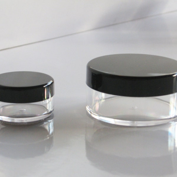 Glass Powder Jar - Etsy