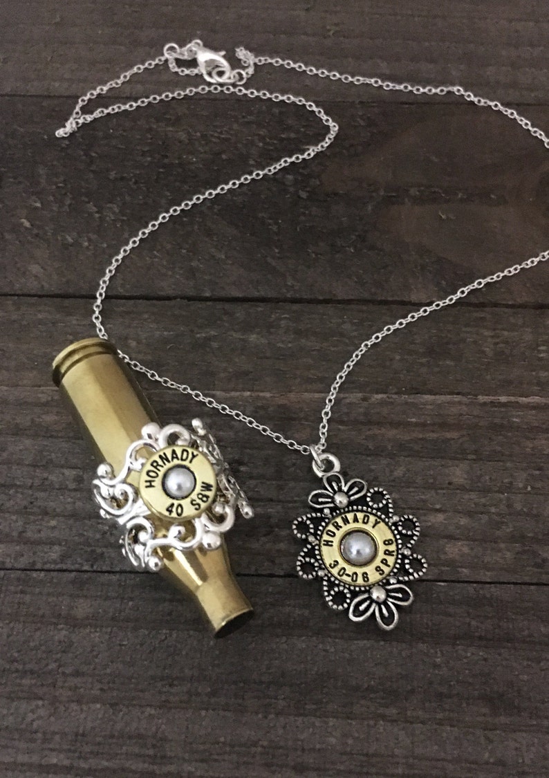 Bullet Ring Bullet Necklace Bullet Jewelry Vintage Belle - Etsy