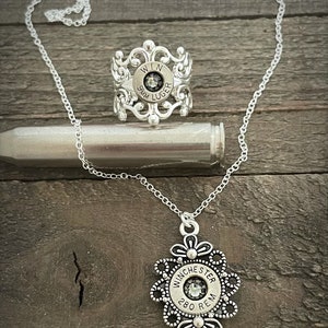 Bullet Ring, Bullet Necklace, Bullet Jewelry, Vintage Belle Bullet Ring ...